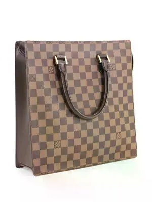 LOUIS VUITTON Damier Canvas Sac Plat Gm Tote Bag
