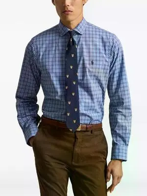 Polo Ralph Lauren Custom-fit Plaid Stretch Poplin Shirt