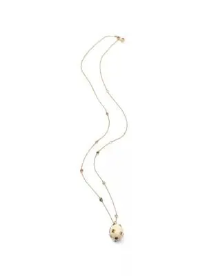 BIBI VAN DER VELDEN Pop Art Sapphire Necklace - Gold