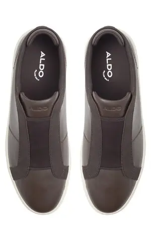 Aldo Aros Slip-on Sneaker - Dark Brown