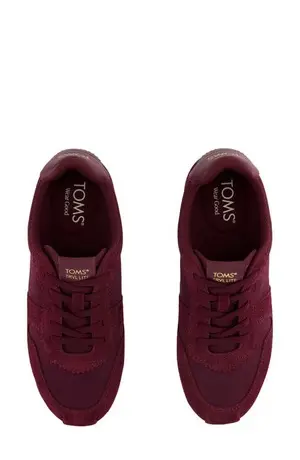 Toms Trvl Lite Lace-up Sneakers - Dark Red