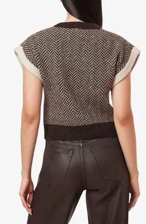 Habitual Herringbone Dolman Sleeve Sweater