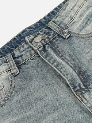 AELFRIC EDEN Baggy Barrel Washed Jeans