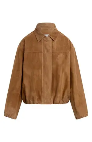 Joe's Jeans Bella Suede Bomber Jacket