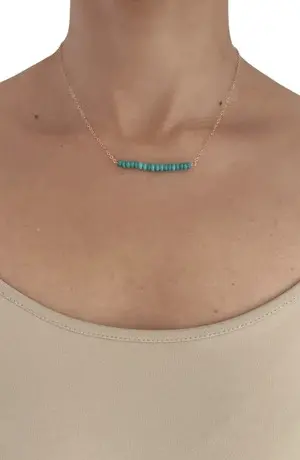 HOUSE OF OLIA Strength Bar Necklace