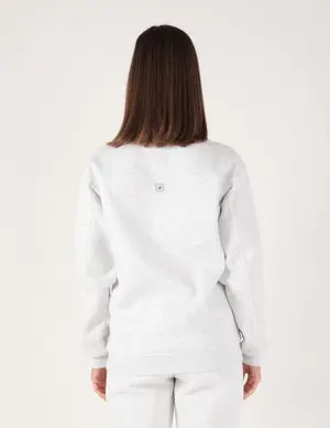 GLYDER Buffalo Crewneck Sweatshirt - White Heather