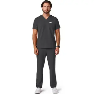 JAANUU Ultralast Essential Performance 5-pocket Scrub Set - Pewter