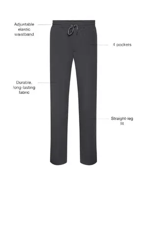 JAANUU Ultralast Essential Performance 5-pocket Scrub Set - Pewter