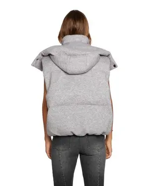 BELLE & BLOOM Golden Hour Hooded Puffer Vest