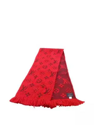 LOUIS VUITTON 2018 Logomania Scarf - Red