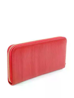 Prada 2010s Large Saffiano Leather Zip-around Wallet