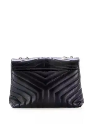 Saint Laurent Loulou Matelasse Chevron Leather Medium Shoulder Bag