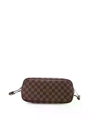 LOUIS VUITTON Neverfull Damier Pm Tote Bag - Brown