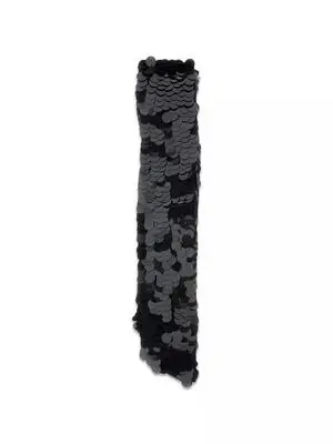 P.a.r.o.s.h Sequin-embellished Scarf - Black