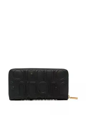 Liu Jo Logo-embossed Zip-around Wallet - Black