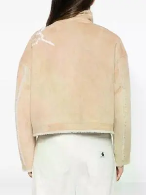 ERMANNO FIRENZE Embroidered Zip-up Jacket