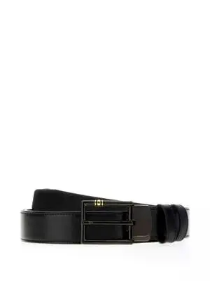 Montblanc Rectangular-buckle Reversible Belt - Black