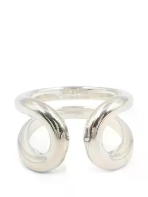 Hermès Tone Sterling Lima Ring - Silver