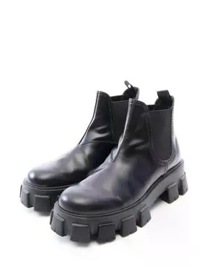 Prada Monolith Chelsea Boots