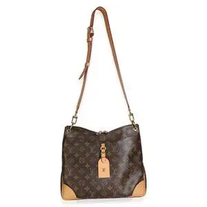 LOUIS VUITTON Monogram Canvas Odeon Mm Shoulder Bag