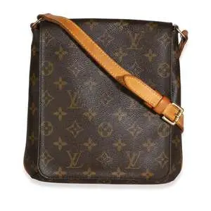 LOUIS VUITTON Monogram Canvas Musette Salsa Pm - Brown