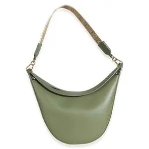 Loewe Luna Bag In Avocado Satin Calfskin - Green