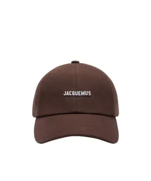 Jacquemus The Gadjo Curved Peak Baseball Cap - Brown
