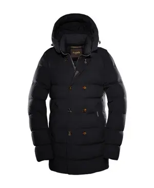 MOORER Quilted Double-breasted Jacket