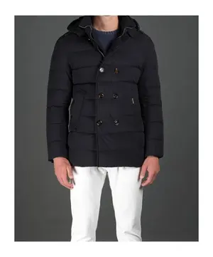 MOORER Quilted Double-breasted Jacket