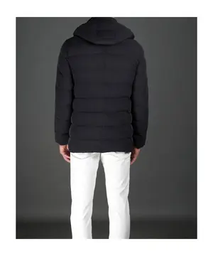 MOORER Quilted Double-breasted Jacket