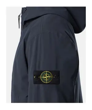 Stone Island Hooded Jacket With Wind- And Water-resistant Membrane