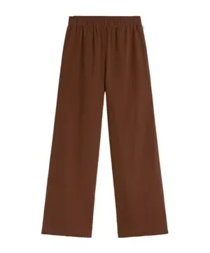 ECOALF Moss Elasticated-waistband Trousers - Brown