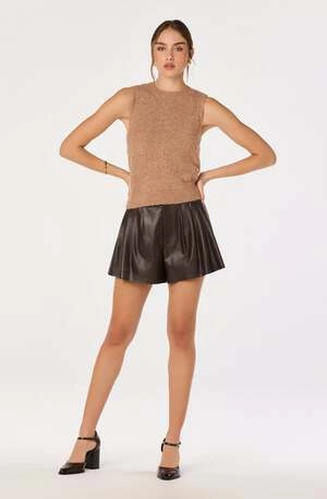 Astr The Label Pernille Cable Knit Sweater Vest