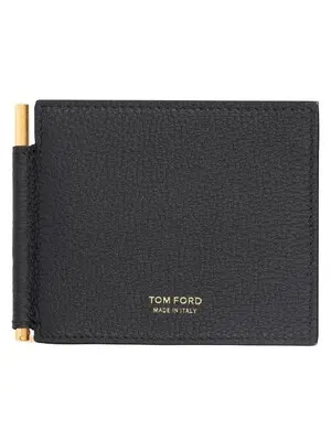 TOM FORD Portacarte Bi-fold In Pelle - Black