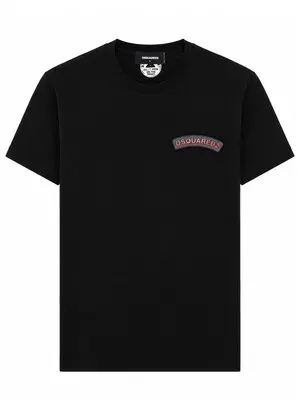 Dsquared2 T-shirt Con Logo - Black