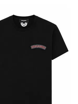 Dsquared2 T-shirt Con Logo - Black