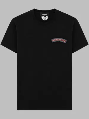Dsquared2 T-shirt Con Logo - Black