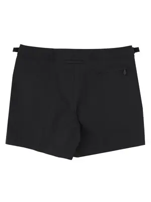 TOM FORD Swim Shorts With Straps - Black