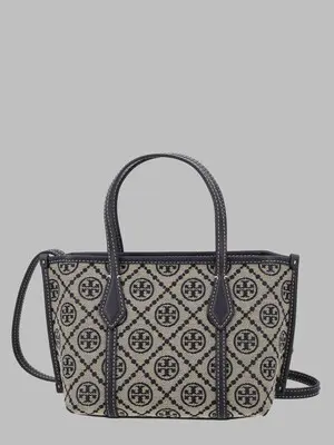 Tory Burch Perry T Monogram Mini Shopping Bag