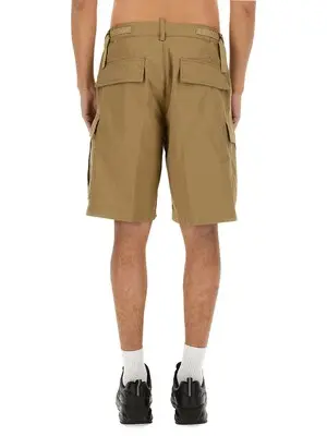 Dsquared2 Bermuda Cargo Shorts - Beige