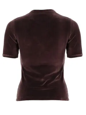 COURREGES T-shirt In Velluto
