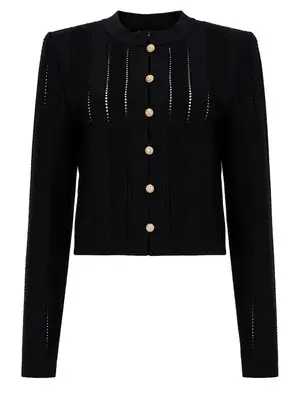 Balmain Cropped Cardigan