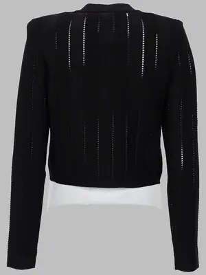 Balmain Cropped Cardigan