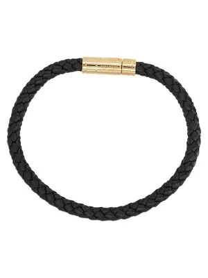 TOM FORD Bracciale In Pelle Intrecciata