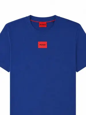 Hugo T-shirt Con Patch Logo