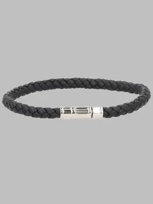 TOM FORD Braided Leather Bracelet