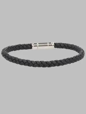 TOM FORD Braided Leather Bracelet