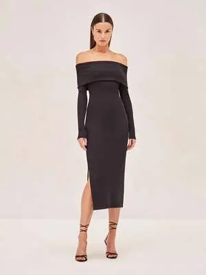 Alexis Justine Dress - Noir