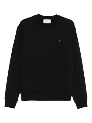 AMI Paris De Coeur Cotton Sweatshirt