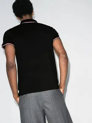 Moncler Logo Cotton Polo Shirt